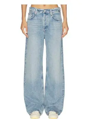 AGOLDE Low Slung Baggy Jeans - Blue