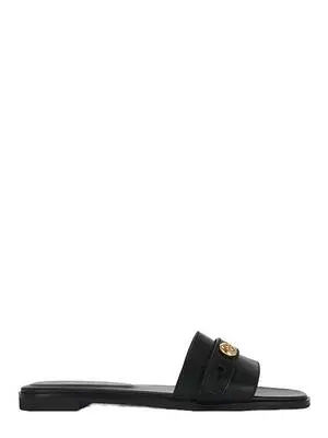 Tory Burch Romy Slide Sandals - Black