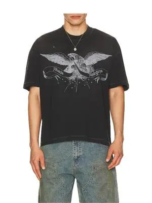 ALLSAINTS Aeterna Crew Tee In . Also - Black