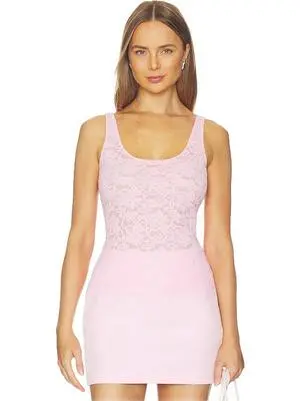 Generation Love Juliett Lace Tank - Rose