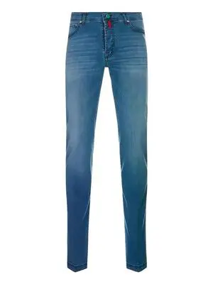 Kiton Slim-fit Jeans - Blue