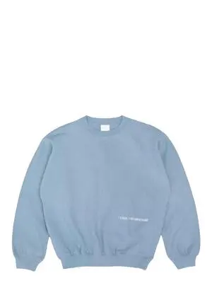 Gosha Rubchinskiy Logo-print Raglan-sleeve Sweater - Blue