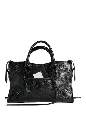 Balenciaga Small Le City Tote Bag - Black