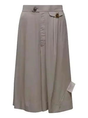 Undercover Pocket-detail Cropped Trousers - Grey