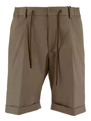 Tagliatore Turn-up Shorts - Neutrals