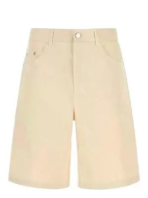 Séfr Denim Twill Shorts - Neutrals