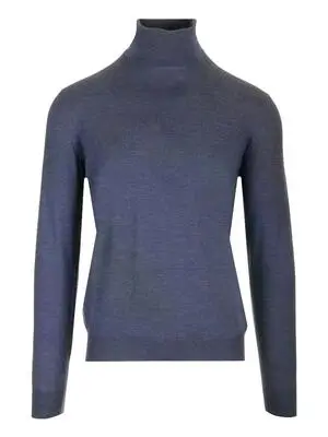 MAURO OTTAVIANI Turtleneck Sweater Blue