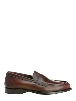CORVARI Leather Loafer - Brown
