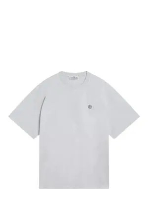 Stone Island Logo-patch T-shirt - Blue