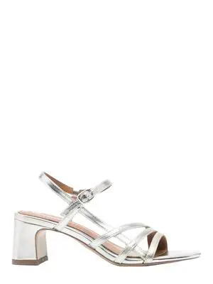 TAMARIS Metallic-effect Sandals - Silver
