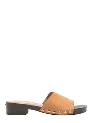 TAMARIS Stud-embellished Heeled Sandals - Neutrals