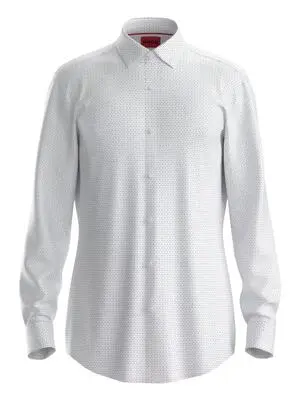 Hugo Patterned Shirt - White