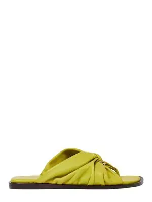 Paul Smith Lorrha Ruched Sandals - Green