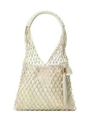 Ralph Lauren Macramé Tassel Tote Bag - Neutrals