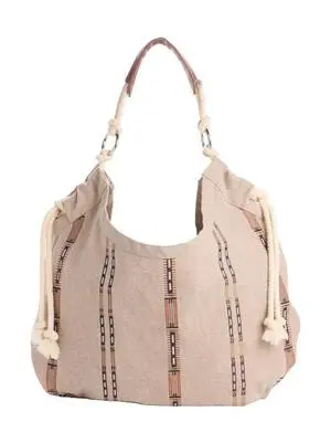 Isabel Marant Byron Embroidered Canvas Shopper Tote - Ecru