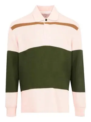 Bottega Veneta Polo Shirt Camelia And Camo - Multicolor