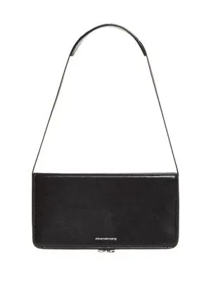 Alexander Wang Siren Pochette Leather Shoulder Bag - Black