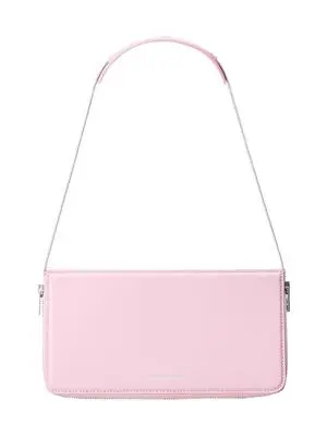 Alexander Wang Siren Pochette Leather Shoulder Bag Light Pink