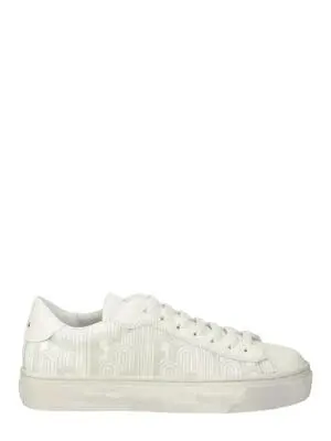 Furla Monogram Flatform Sneakers - Neutrals