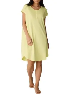 Eileen Fisher Organic Cotton Henley Dress - Citrus