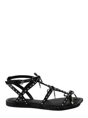 Ash Gladius Studded Sandals - Black