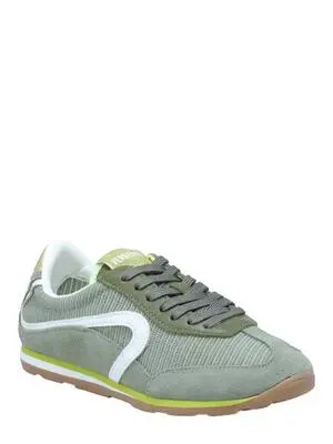VERBENAS Jamaica Leather Sneakers - Moss
