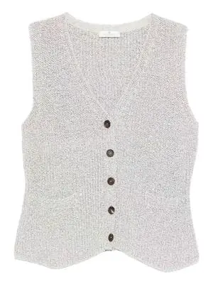 PANICALE Sequin-embellished Cardigan - Neutrals