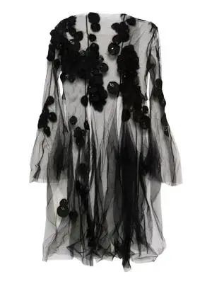 Yohji Yamamoto Bubble Lace Jacket - Black