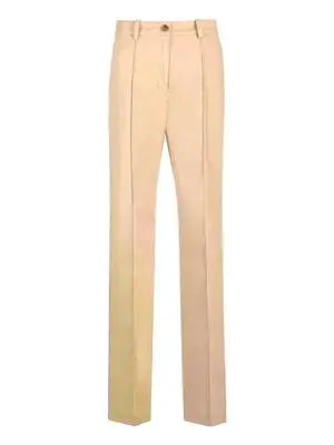 Maison Kitsuné Slim-fit Chino Trousers - Neutrals