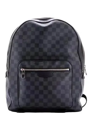 LOUIS VUITTON Josh Damier Graphite Backpack - Black