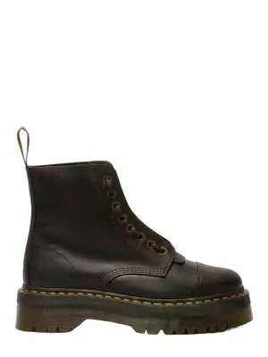 Dr. Martens Sinclair Platform Boots - Brown