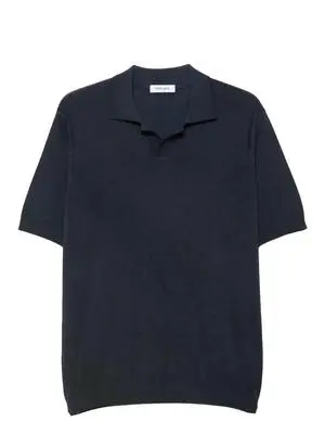 KANGRA Short-sleeve Polo Shirt - Blue