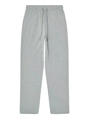 DIESEL® Cotton Jersey Track Pants - Grey