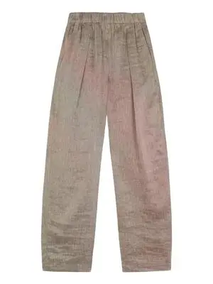 CORTANA Aria Pleated Trousers - Neutrals
