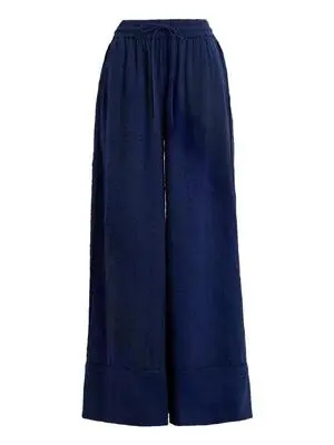 Essentiel Antwerp Drawstring Waist Trousers - Blue