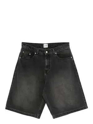ARTE ANTWERP Faded-effect Five-pocket Shorts - Grey