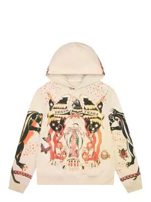 DENIM TEARS Tattoo Graphic Hoodie - Neutrals