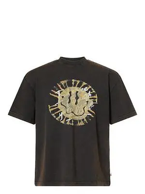 HONOR THE GIFT I Can See Through Cotton T-shirt - Black