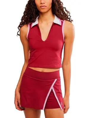 Free People Forehand Skort - Brick