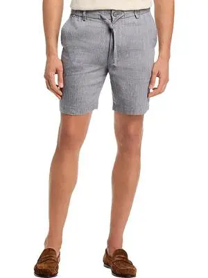 BOSS H-kane Regular Fit 7" Shorts - Open Blue