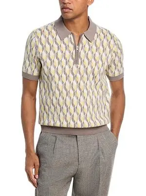 Hugo Seomo Regular Fit Patterned Polo Shirt - Open Misc