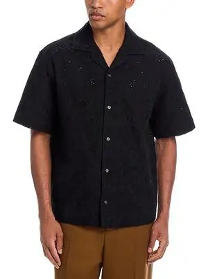 Hugo Espino Oversized Fit Shirt - Black