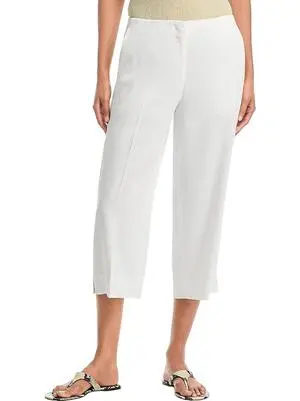 Theory Theory Slit Capri Pants Ivory