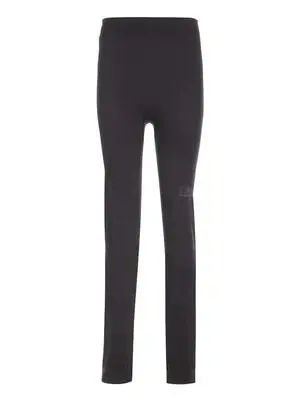 MAISON MARGIELA Seamless Stretch-jersey Trousers - Black