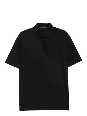 KANGRA Short-sleeve Polo Shirt Black