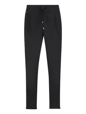 TRAMAROSSA Alvise Tecs Drawstring Trousers - Black