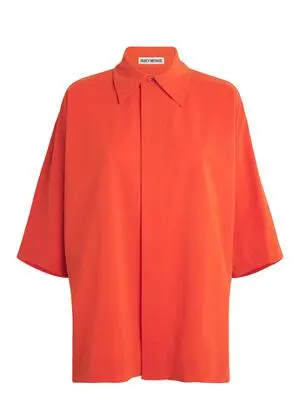 Issey Miyake Looped Shirt - Red
