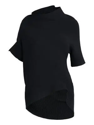 Issey Miyake Asymmetric Life Form Top Black