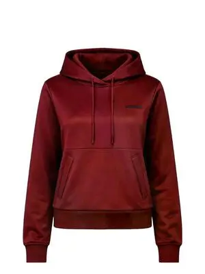 Calvin Klein Drawstring Hoodie Red