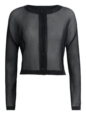 Issey Miyake Tatami Cardigan - Black